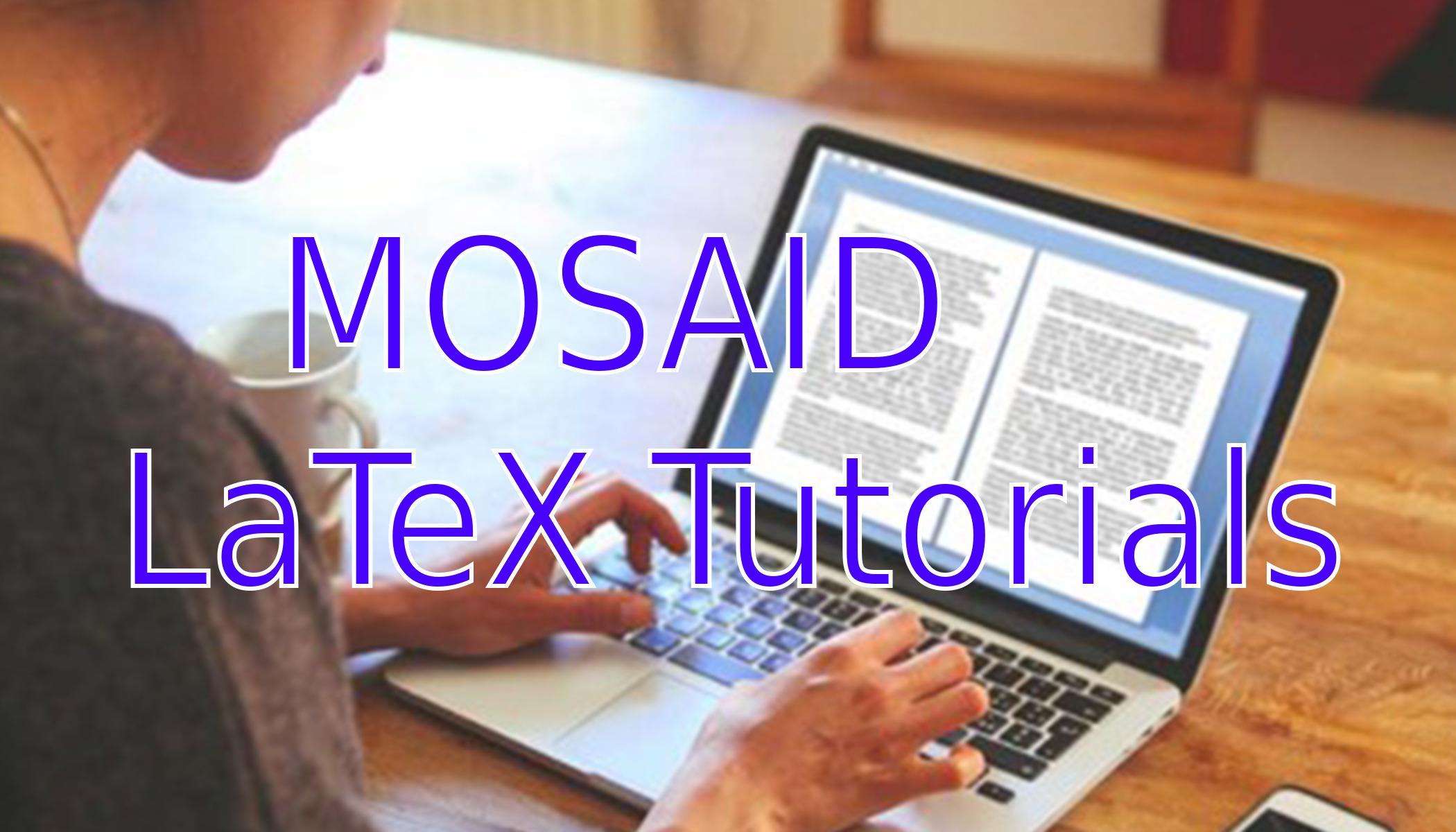 Category: Latex | MOSAID Articles & Tutorials